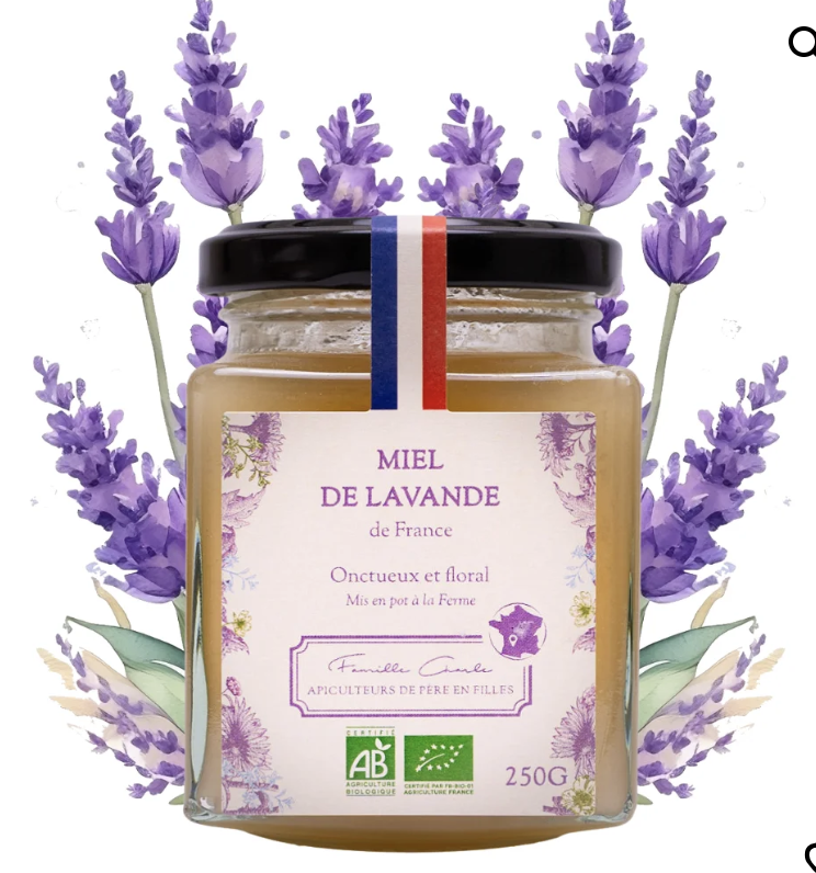 Miel de lavande Bio 2024 • Boutique Ordre de Malte France